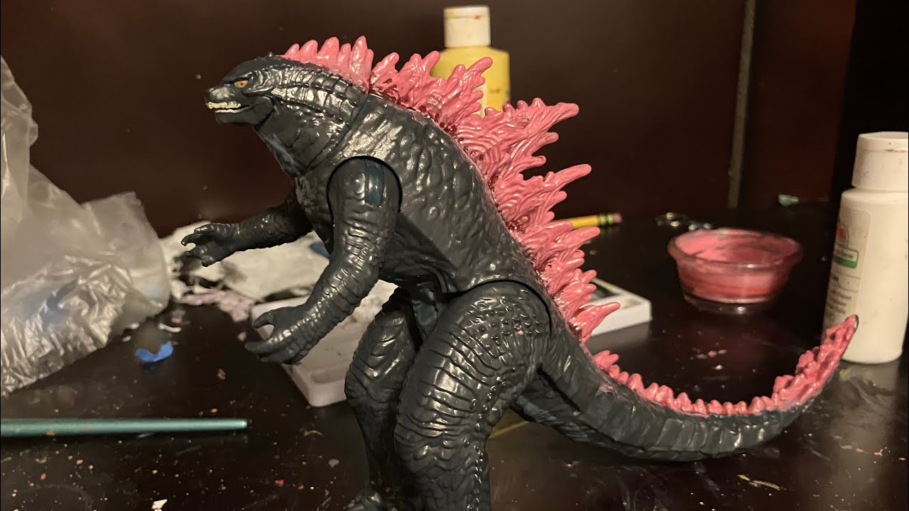 Godzilla evolved custom made 2 - YouTube