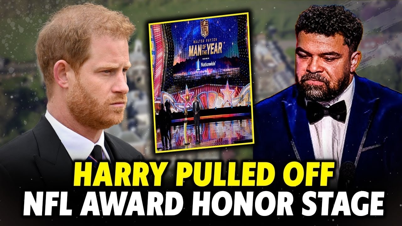 Harry PULLED OFF NFL Award Honor Stage By Host After He Makes Silly ...