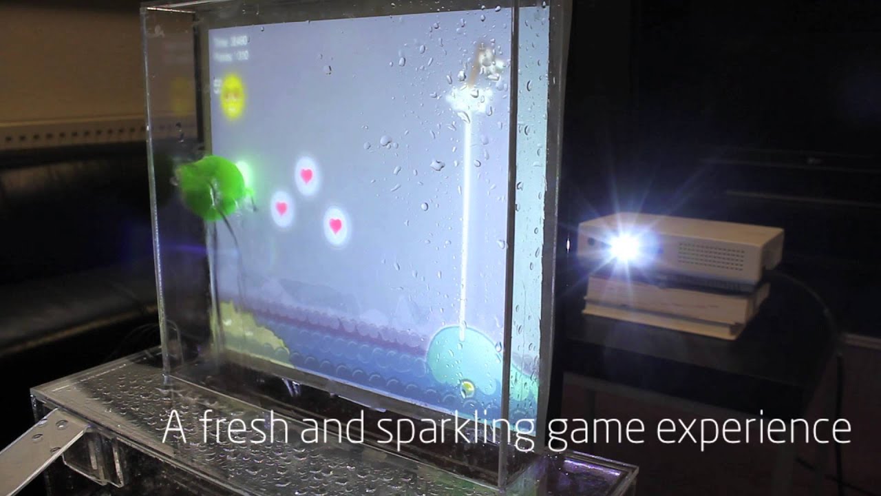 Xbox H20: A Water Controlled Sliding Game - YouTube