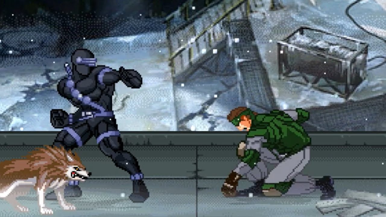 MUGEN Battle Showcase: Snake Eyes Vs Solid Snake - YouTube