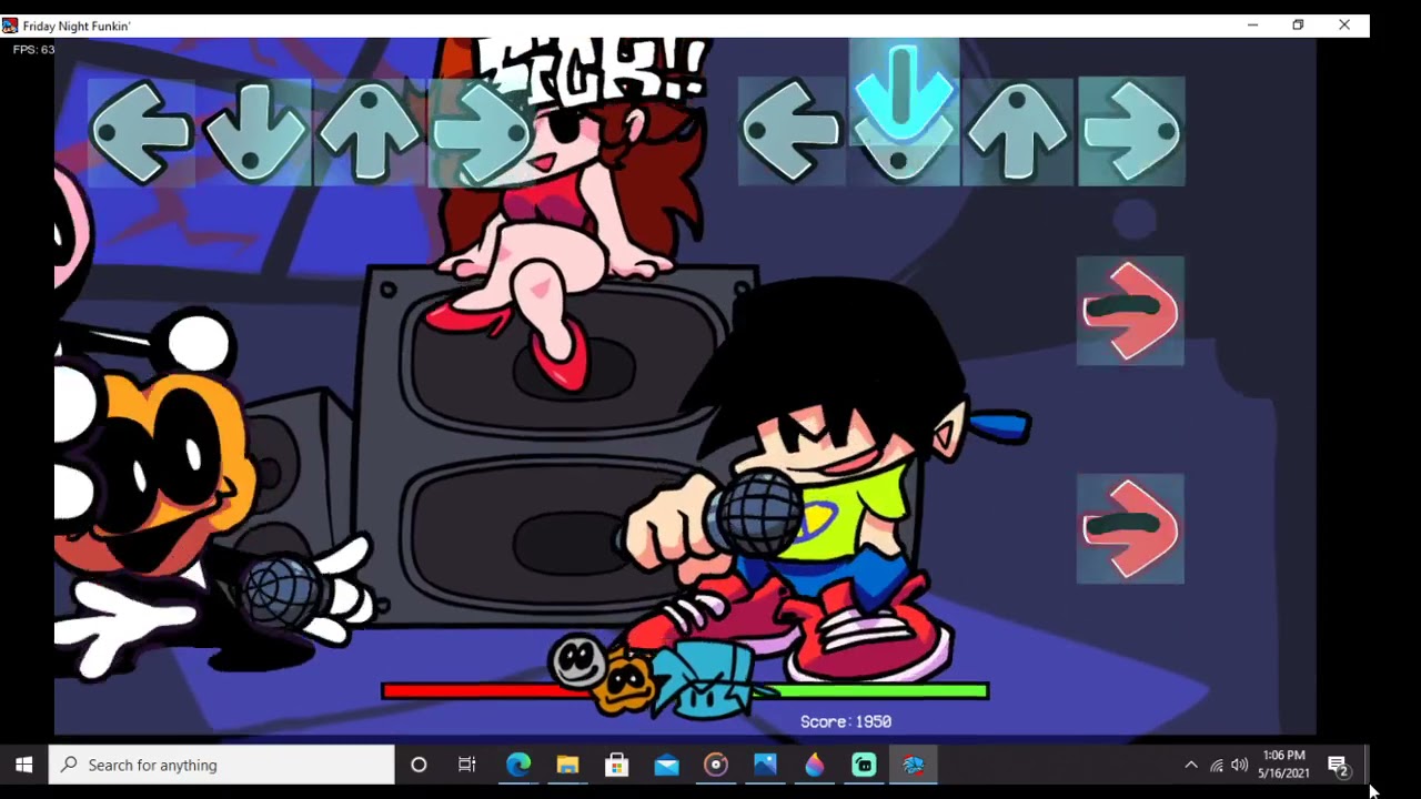 First REAL fnf gameplay lol - YouTube