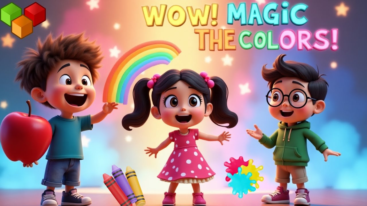 MAGIC COLORS! 🌈 Fun Learning Adventure for Kids & Toddlers | Preschool ...