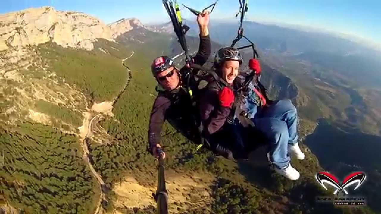 Parapent a Àger - YouTube