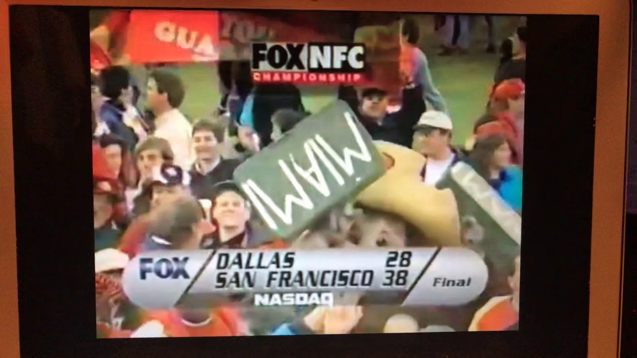 NFL on FOX - 1994 NFC Championship - Postgame - part 3 - YouTube