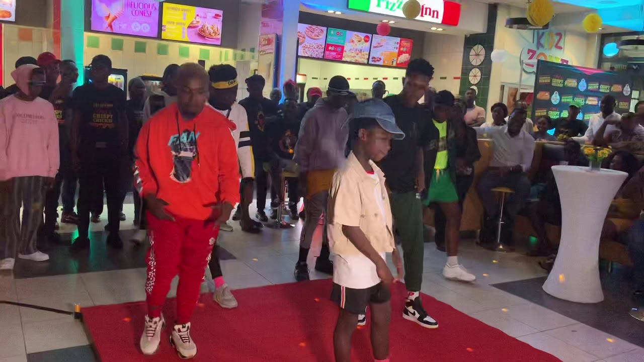 Dancegodlloyd, Afrobeast and Dwp Academy members performing at Chicken ...