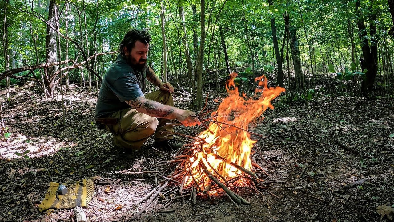 The "V" Fire Lay - YouTube