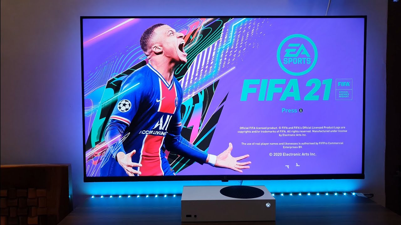FIFA 21 Xbox Series S (4K HDR 60FPS) Xbox Game Pass - YouTube