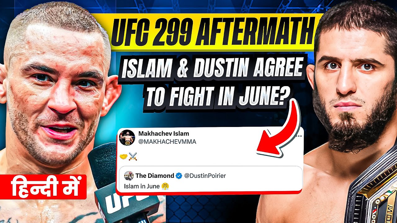 UFC 299 AFTERMATH: Islam Makhachev & Dustin Poirier AGREE To FIGHT NEXT ...