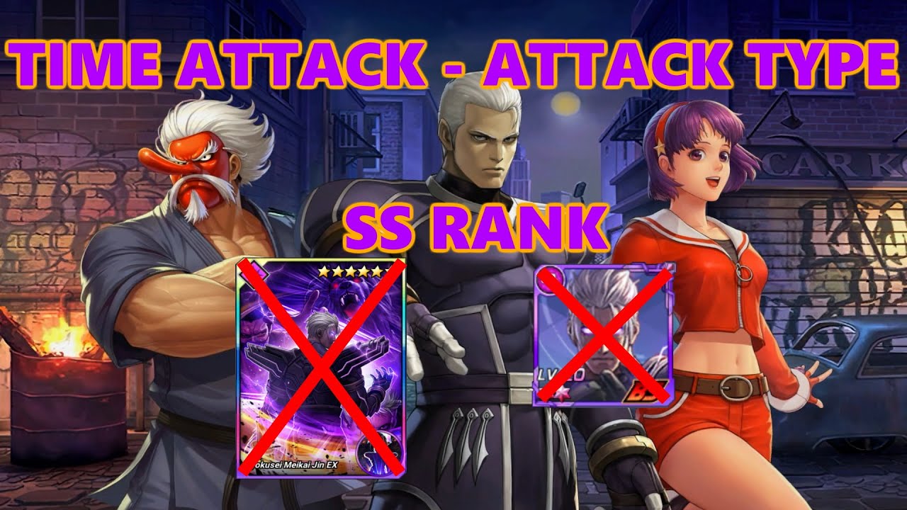 【KOF All Stars】Time Attack Greed Rugal Attack Type / SS Rank / No BS ZERO Method Included - YouTube