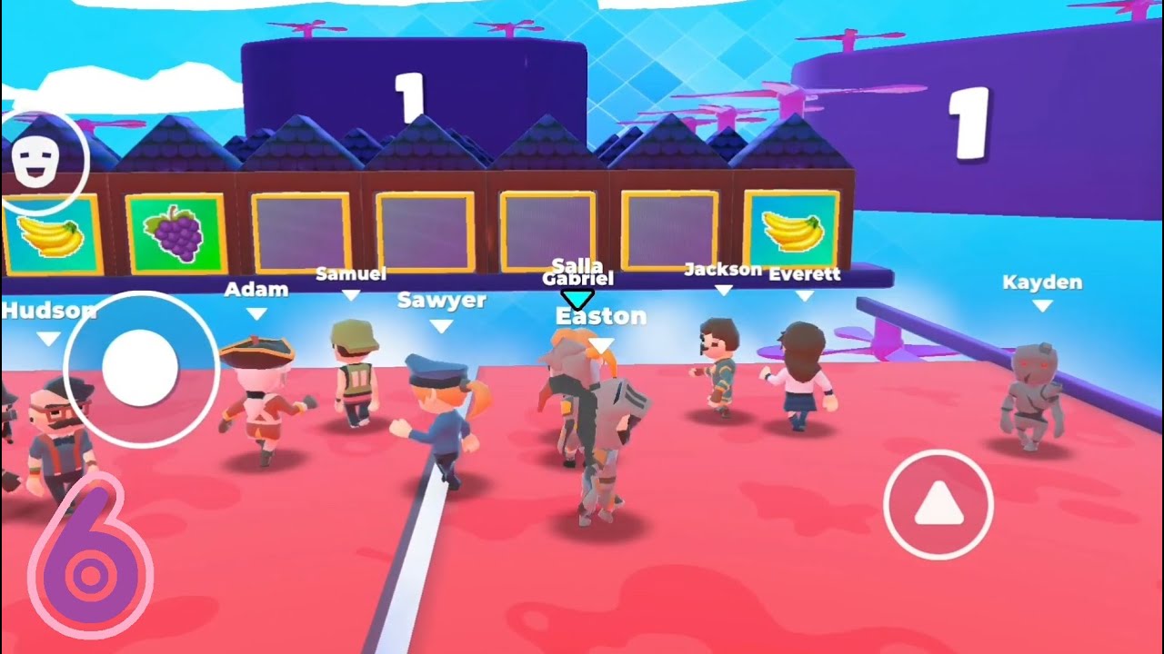 Fall Dudes - Season 1 - Gameplay #6 - Android - IOS - YouTube