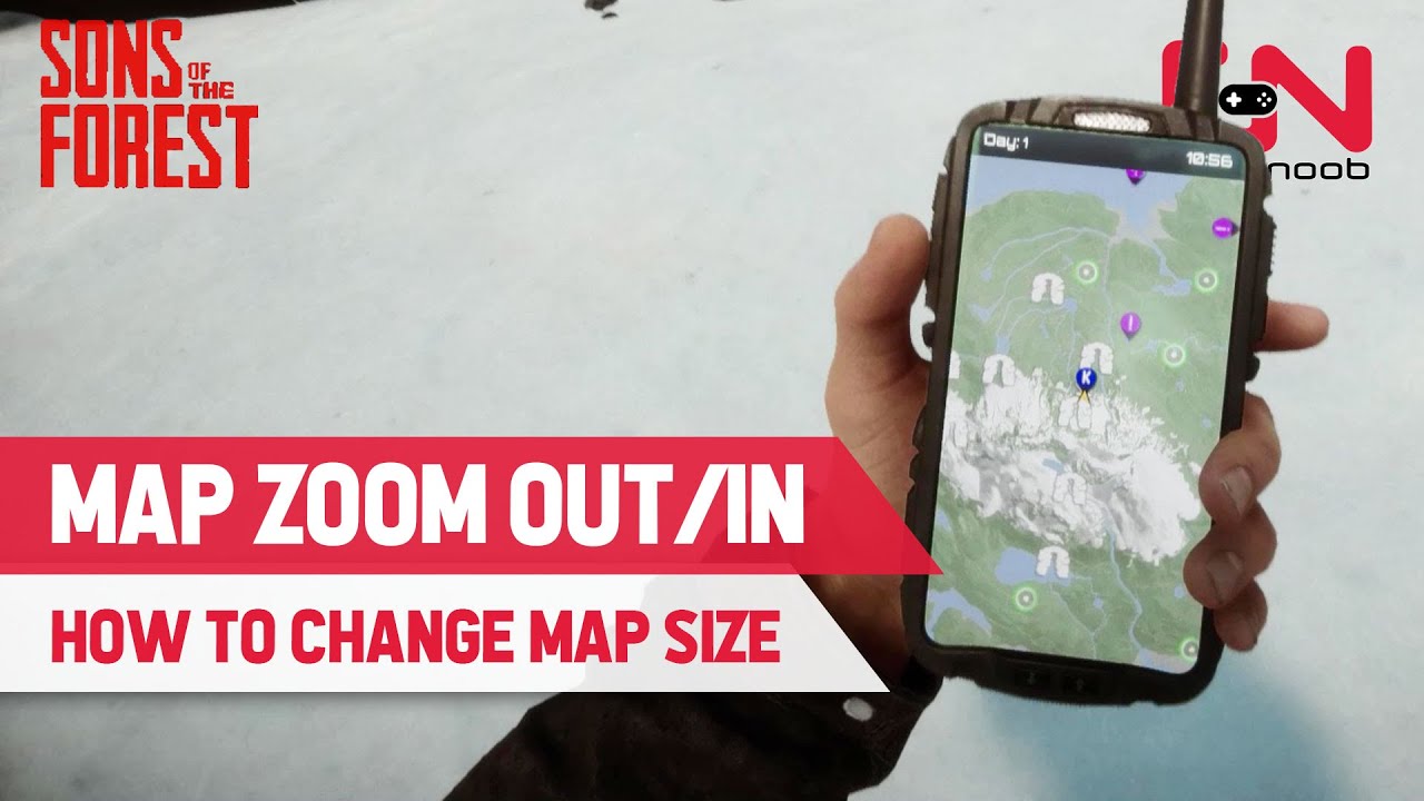 How To Zoom In Out Of The Map In Sons Of The Forest YouTube