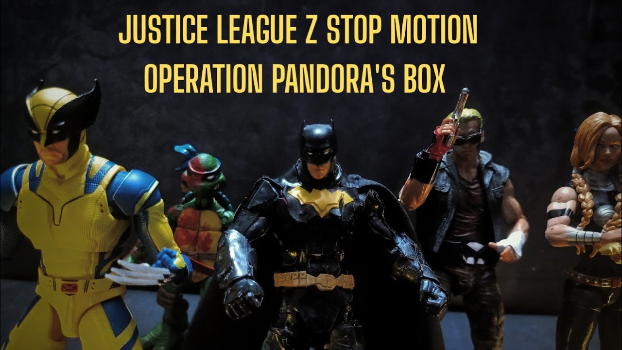 JUSTICE LEAGUE Z Stop Motion Operation Pandora's Box - YouTube