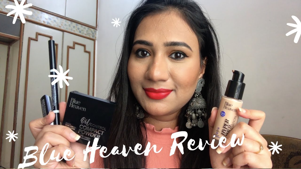 Blue Heaven Hyper Matte Foundation Review | Ankita Swarnkar - YouTube
