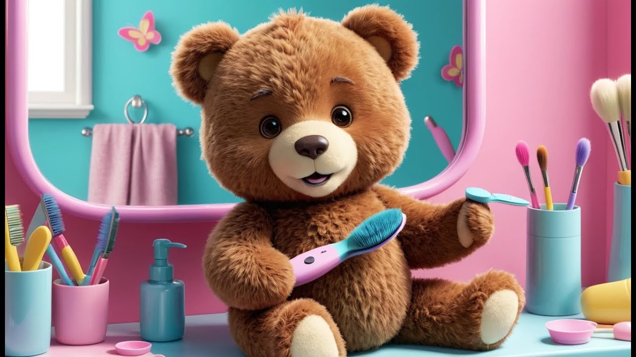 Teddy Bear Teddy Bear | Fun Nursery Rhyme for Kids | Sing-Along Song ...