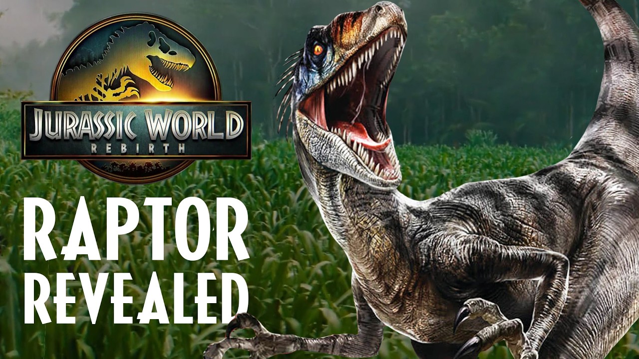 🔲 Jurassic World Rebirth RAPTOR DESIGN REVEALED! - YouTube