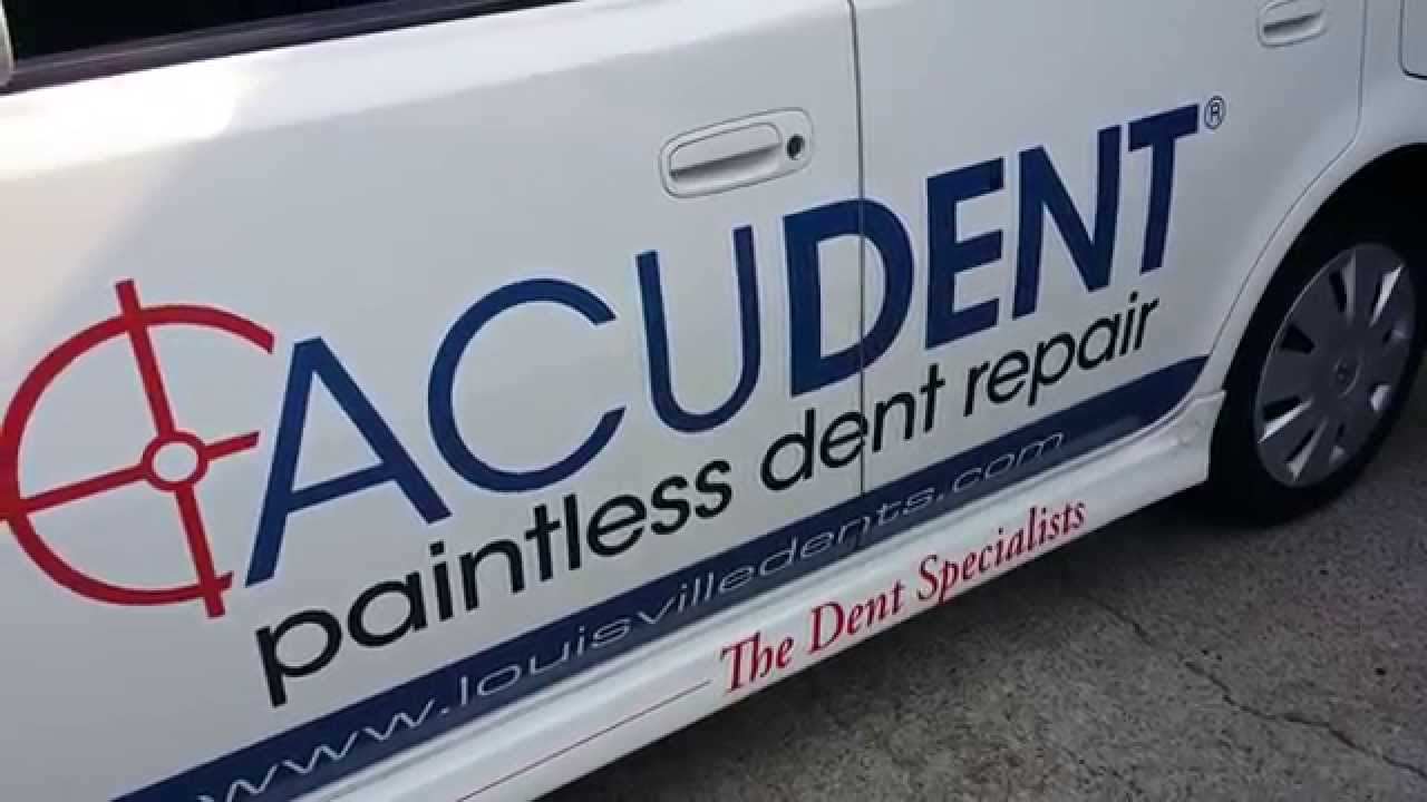 AcuDent Paintless Dent Repair - YouTube