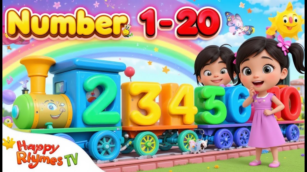 Number song 1-20 for children | Counting numbers | The Singing - YouTube