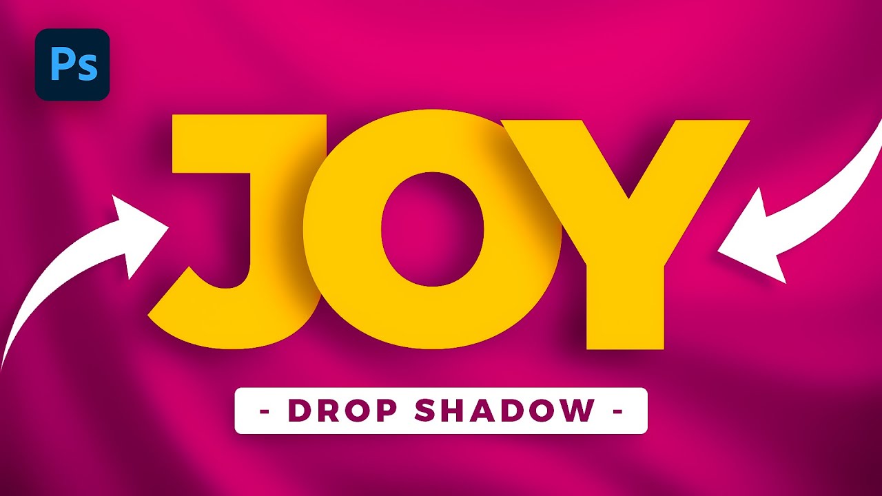 Try This Drop Shadow Effect in Photoshop !! - YouTube