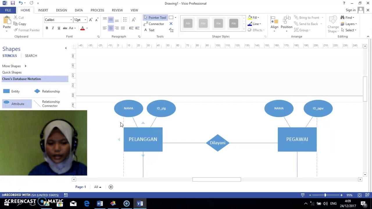 Pembuatan ERD dan CDM apiikasi Laundry - YouTube