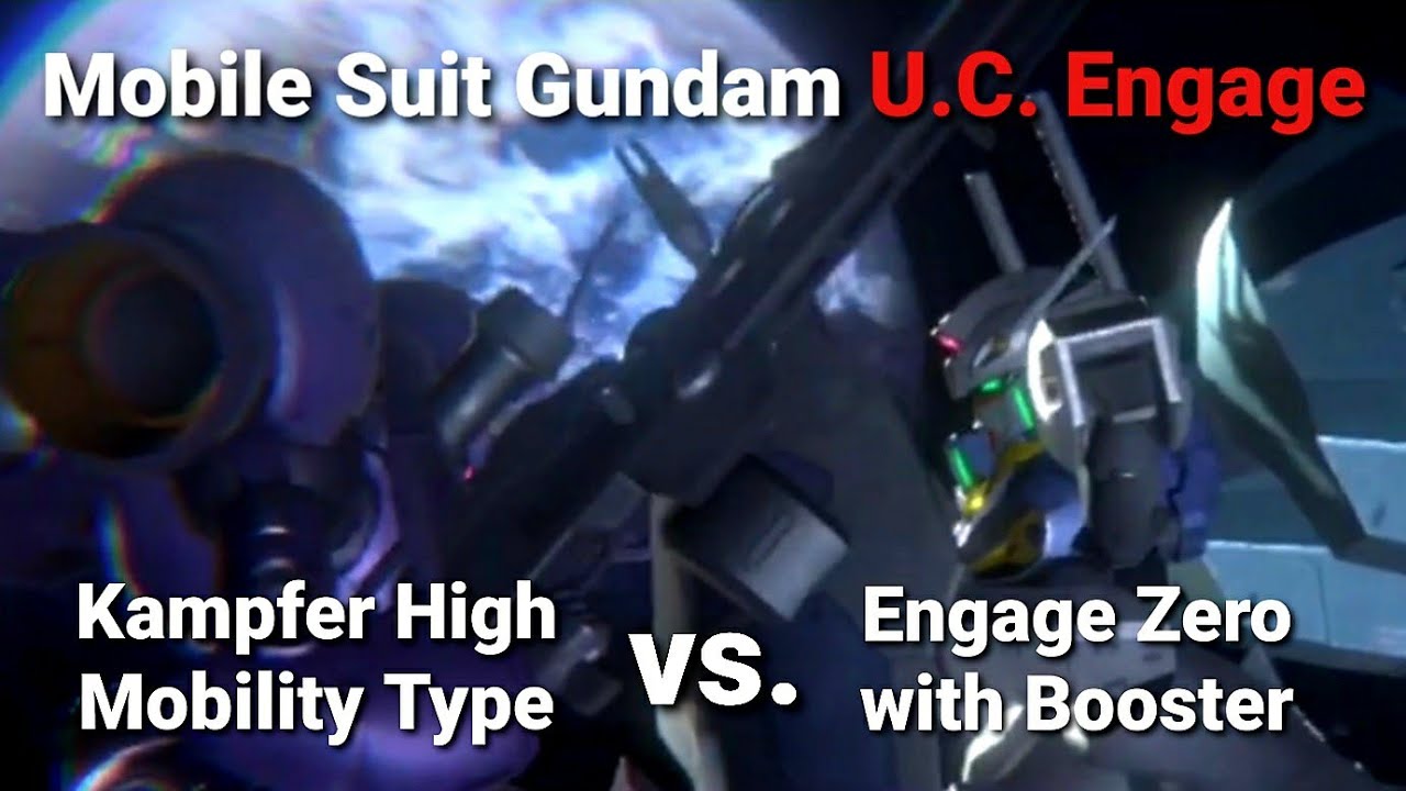 MOBILE SUIT GUNDAM U.C. ENGAGE: Engage Zero vs. Kampfer High Mobility Type! - YouTube