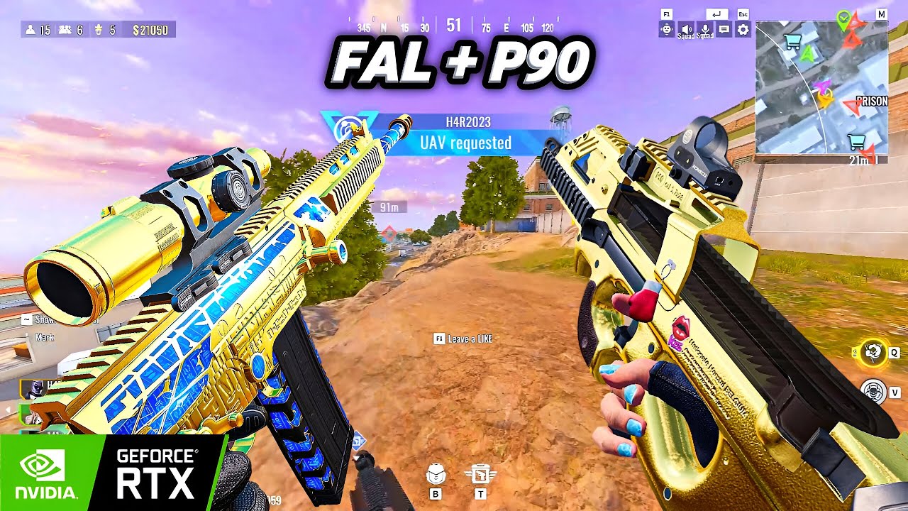 BLOOD STRIKE P90 + FAL ULTRA HD RTX 2060 SUPER GAMEPLAY - YouTube