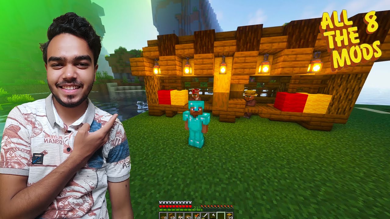 Minecraft ALL THE MODS - ATM8 😱 ! Lets start new Journy ! - YouTube