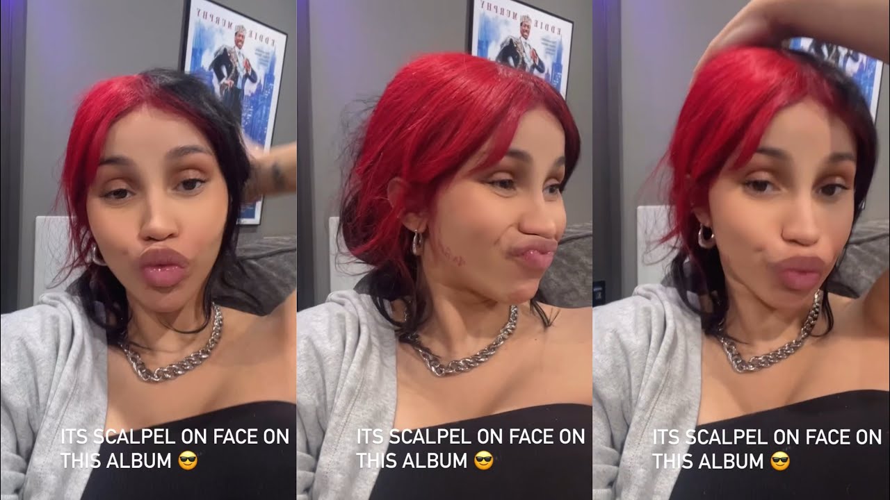 CARDI B HINTS SHE AS A NEW ALBUM ON THE WAY 👂👀😳😱 - YouTube