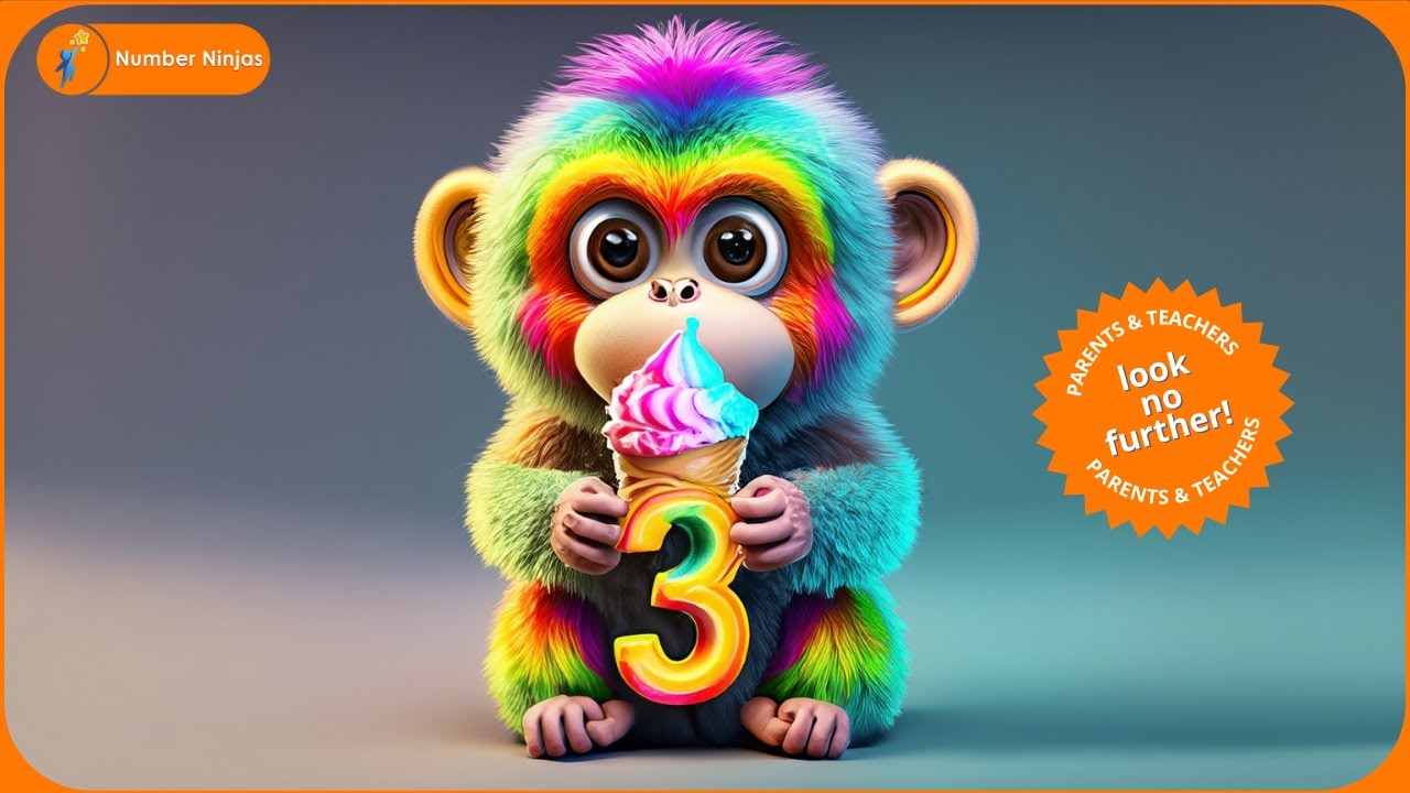 Learning to count from 0 to 50 | learn numbers | We love counting ...