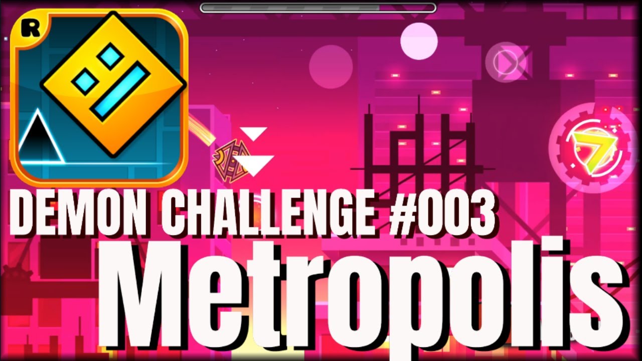Geometry Dash (Part 03) - This level has one of the best block designs ...