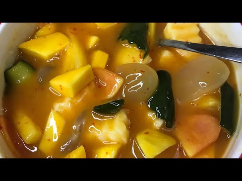 how to make rujak - YouTube