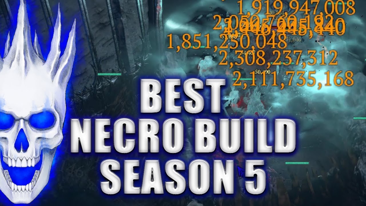 The BEST Necro Build for Season 5 | Diablo 4 Necromancer Season 5 Build ...