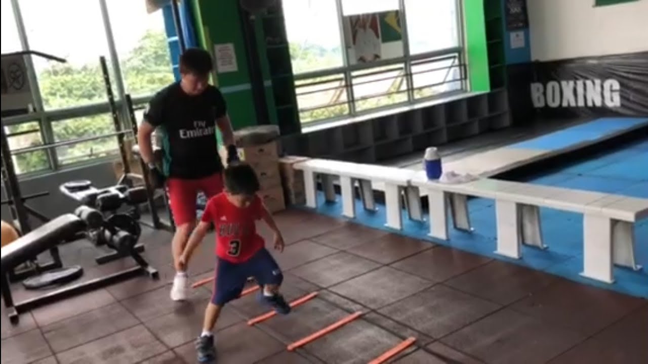 Crossfit training with Dad / Father and Son - YouTube