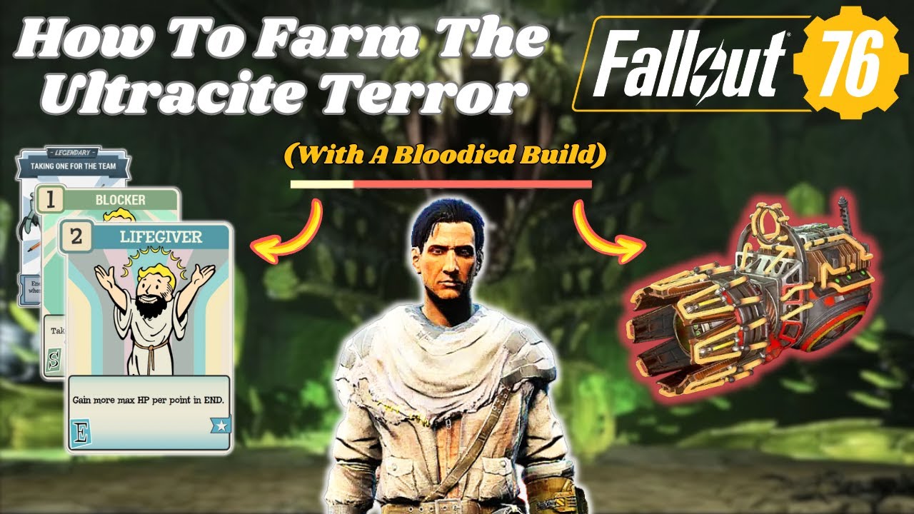 Farm The Ultracite Snake On REPEAT With This Bloodied Build In Fallout ...