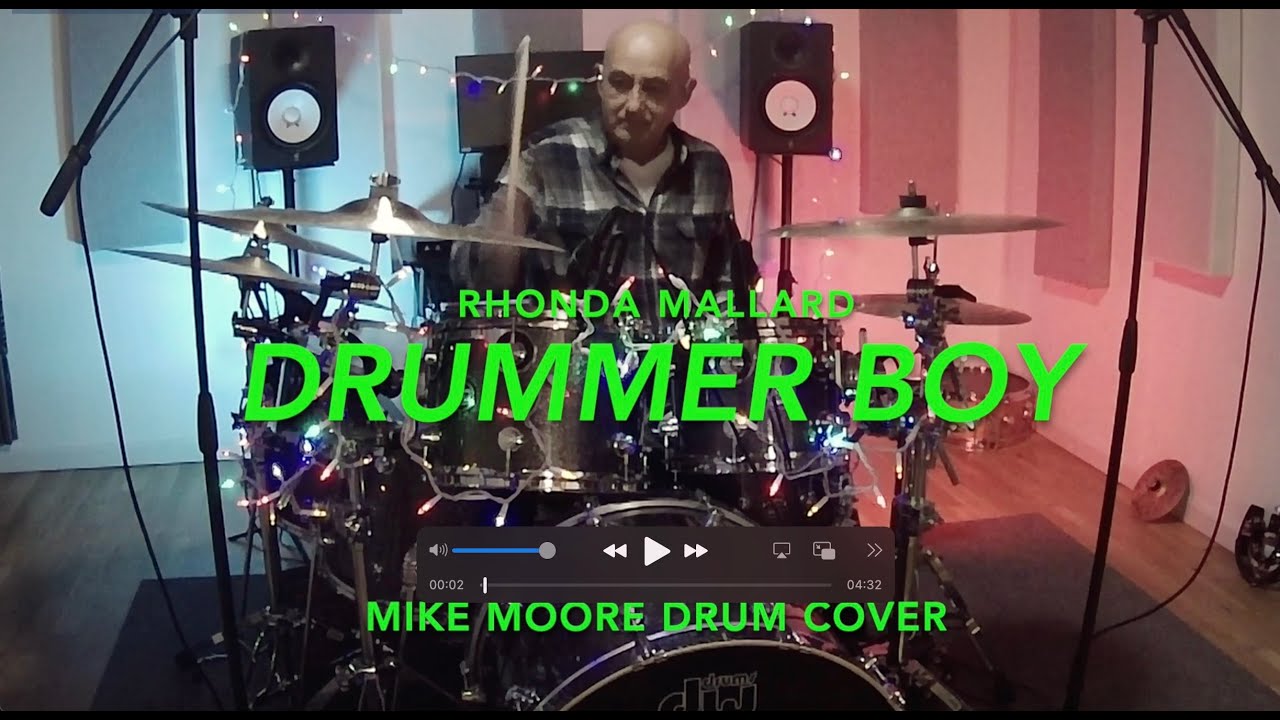 Drummer Boy//Rhonda Mallard//Mike Moore Drum Cover - YouTube