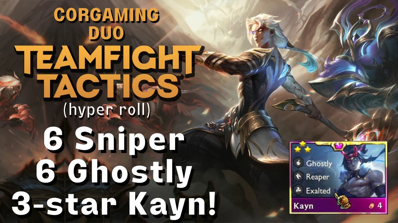 3 Star Kayn - KAYN REAPS THE COMPETITION! | TFT Inkborn Fables ...