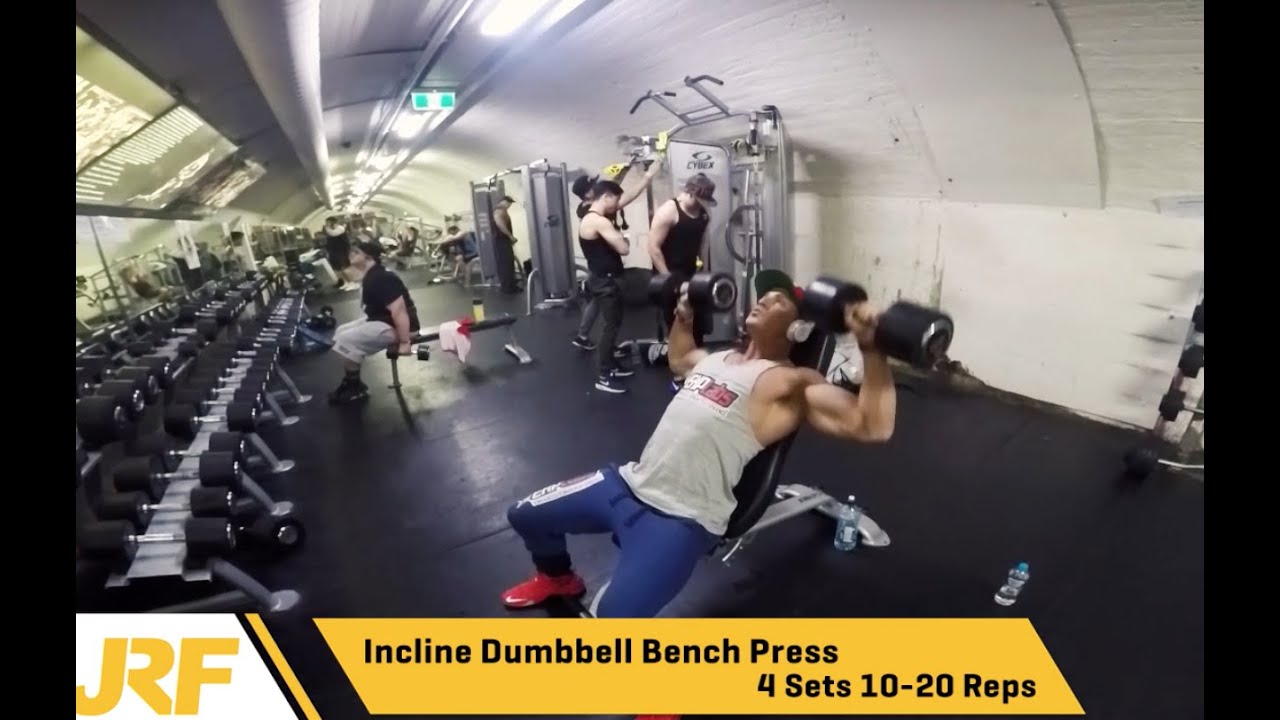 Josef Rakich - Chest Workout at Doherty's Gym - YouTube