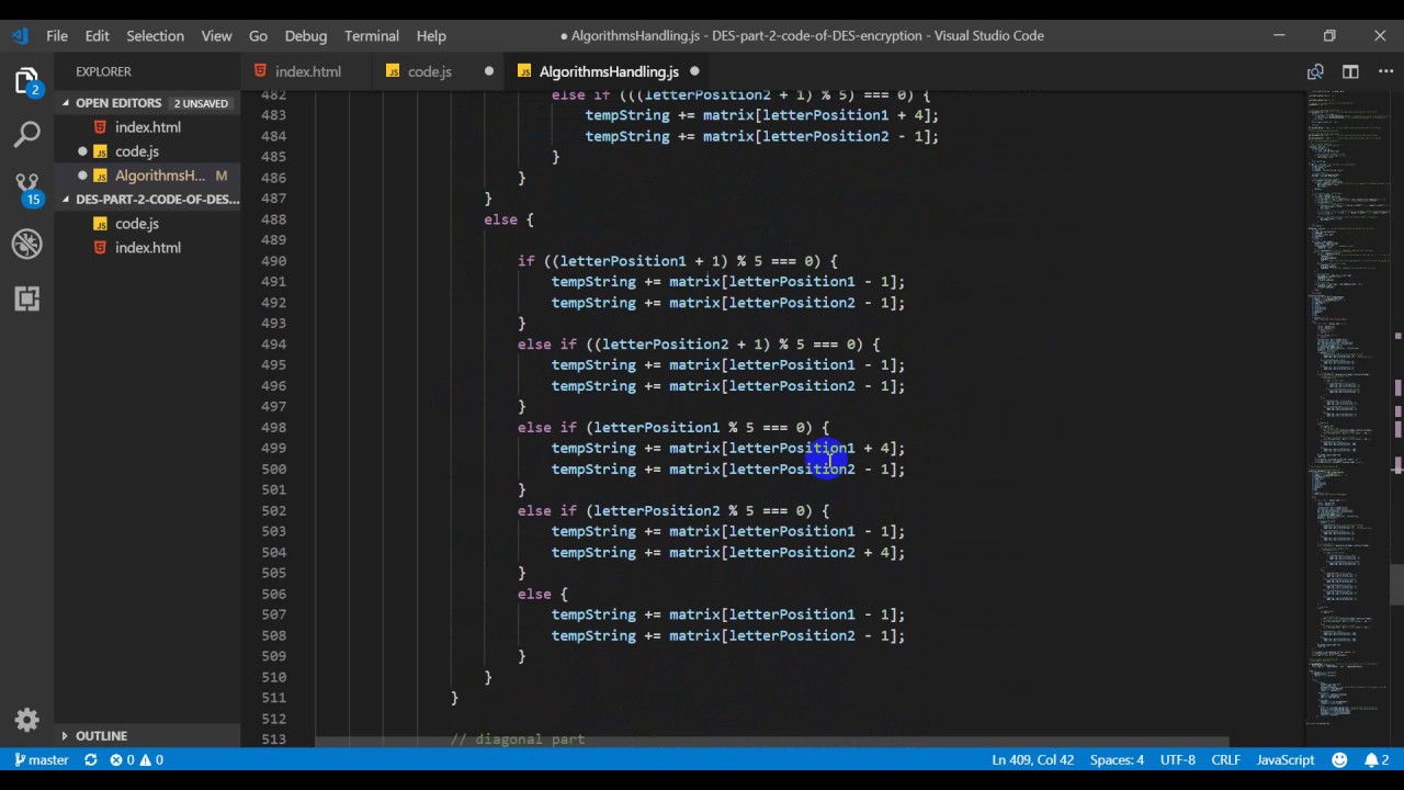Playfair Algorithm - YouTube
