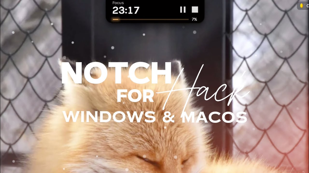 Introducing Dynamic Notch for Windows and MacBook - YouTube