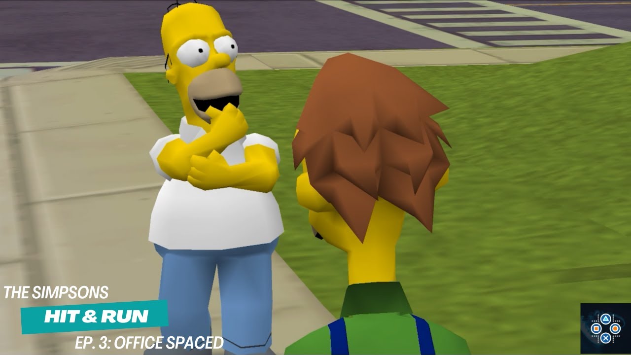 The Simpsons: Hit and Run: Office Spaced - YouTube