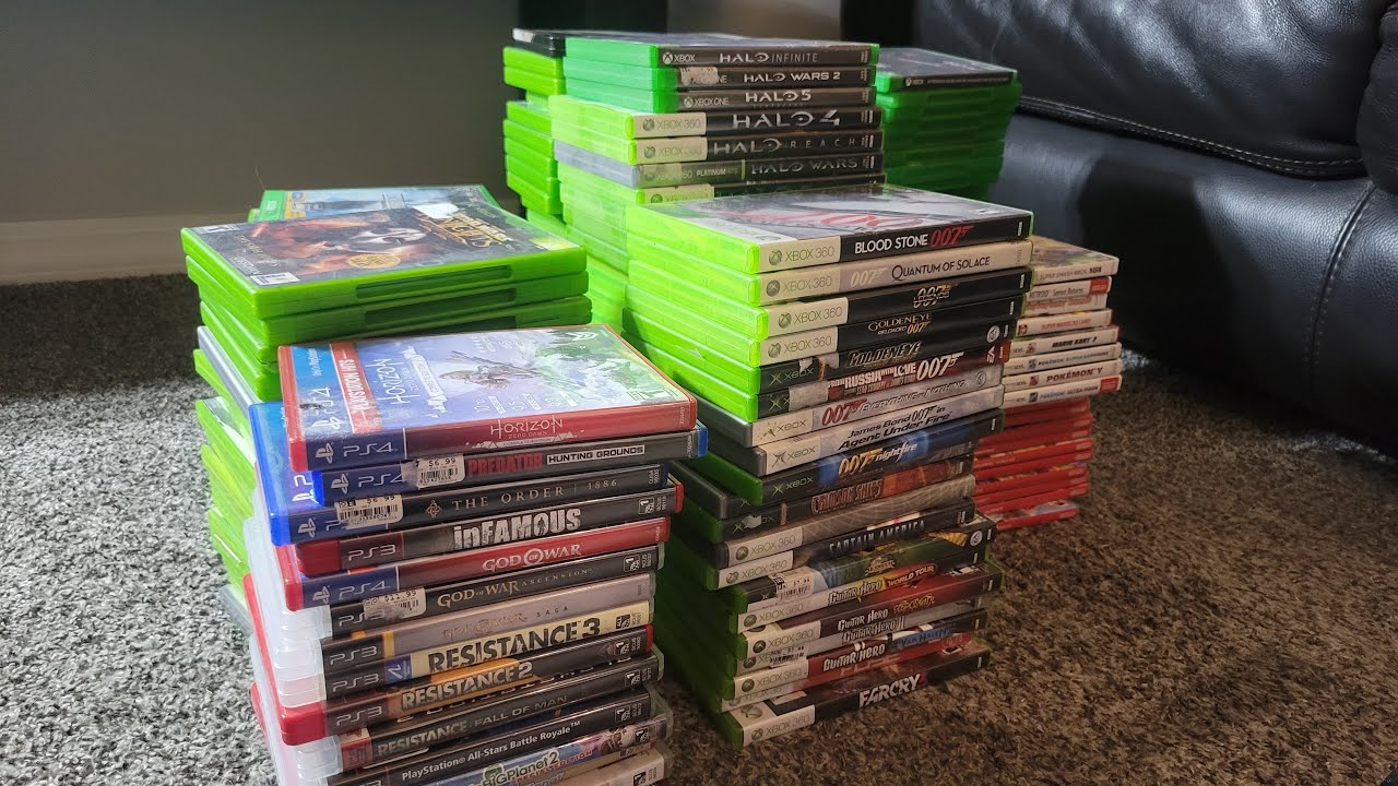 My Physical Games Collection: 2025 Edition - YouTube