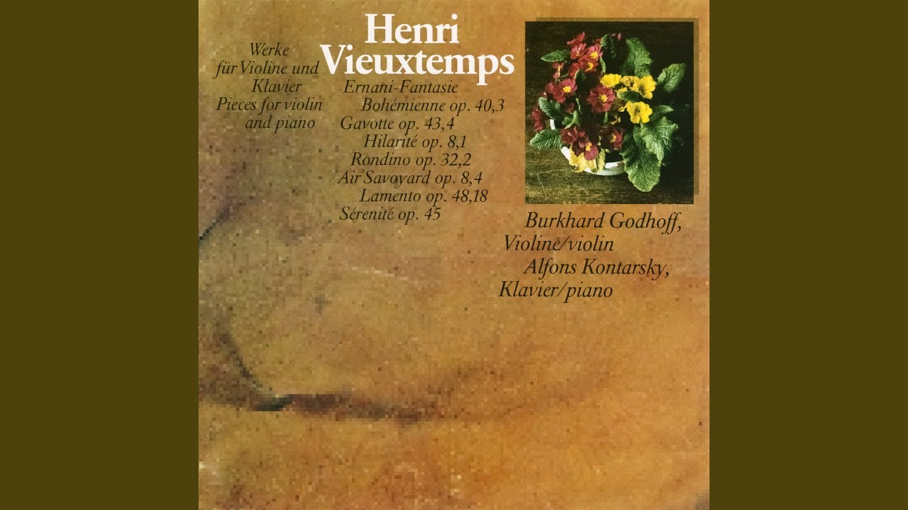 Vieuxtemps: 3 Fantasias on Themes from Verdi Operas, Op. 29 - No. 2 ...