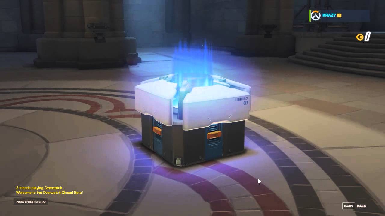First Loot Box! Overwatch Returns! - YouTube