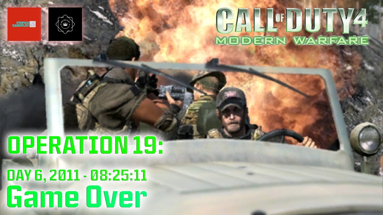 [COD4:MW] Operation 19: End Game || Full Gameplay Standalones Missions ...