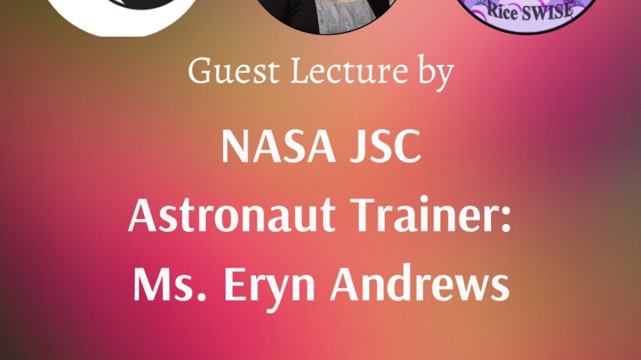 Guest Lecture: NASA JSC Astronaut Trainer - YouTube