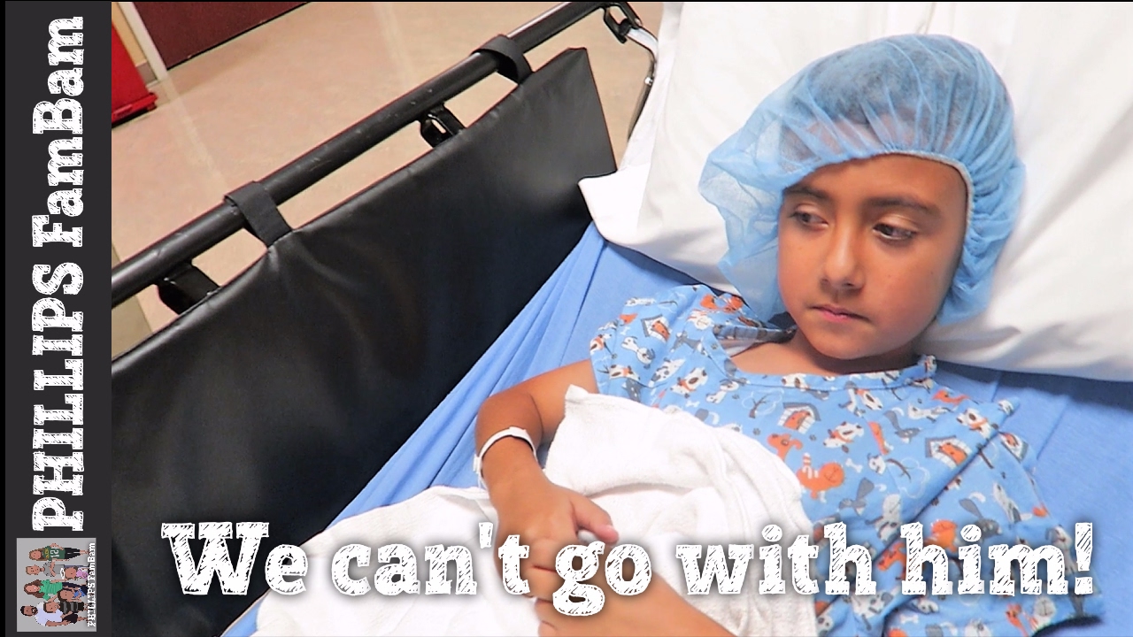 ELIJAH’S DAY OF SURGERY VLOG | FIRST SCARY SURGERY AT THE HOSPITAL ...