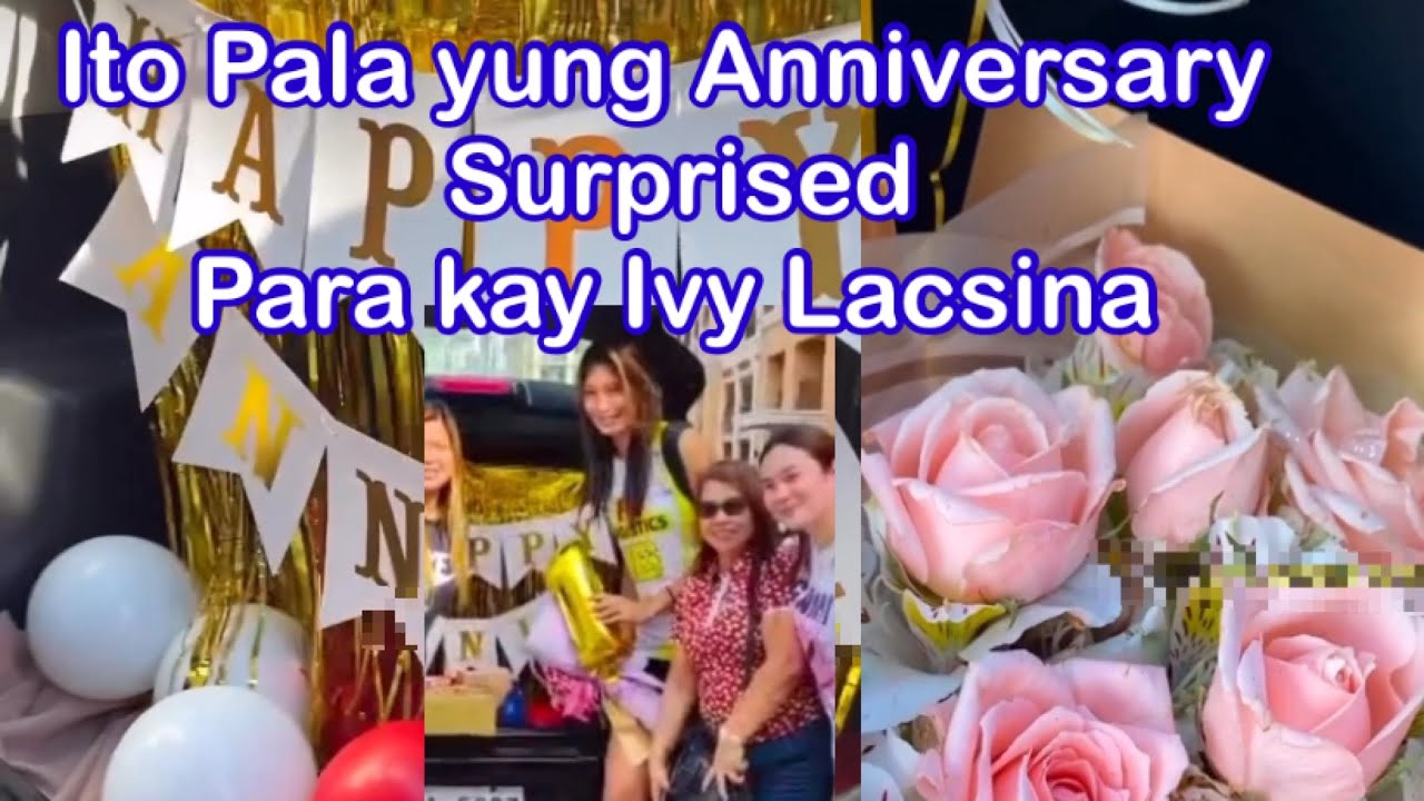 Ivy Lacsina Anniversary Surprised #deannawong #deavy #ivylacsina #deannawongst #deannawongst ...