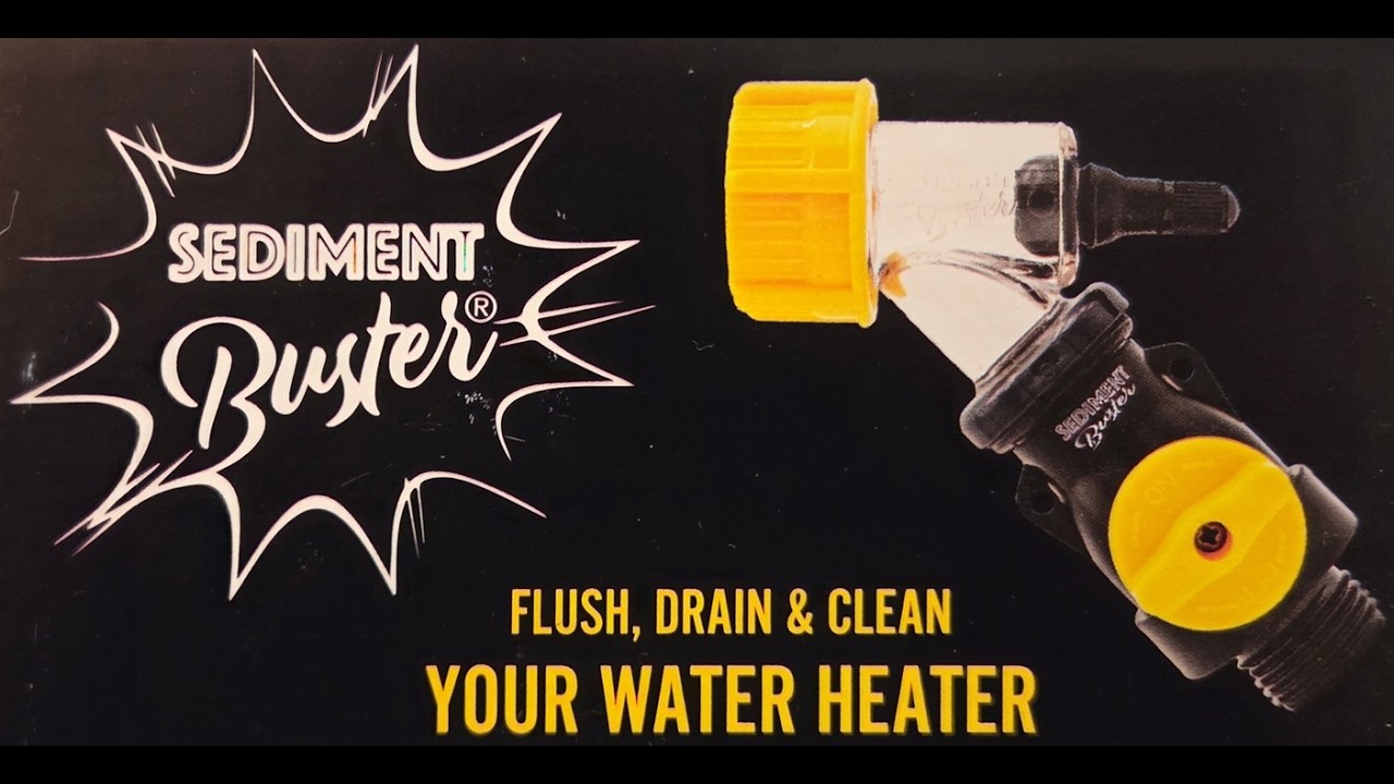 [4] [DIY] [Sediment Buster] Draining and Cleaning a Water Heater - YouTube