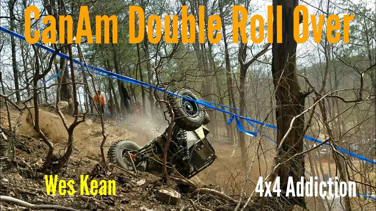 Double Roll Over / crash / fail - UTV / CanAm - OutLaw Race at Hawk ...