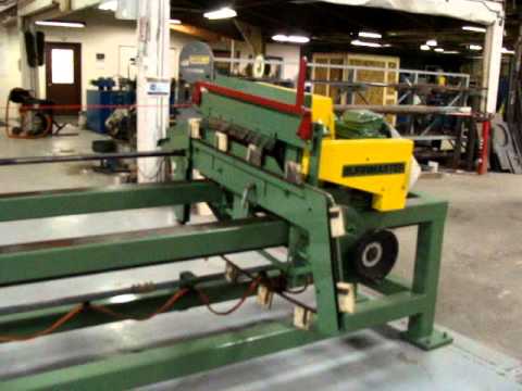 FOR SALE: BURRMASTER #1 Brush Deburring Machine 3" OD x 120" Max ...