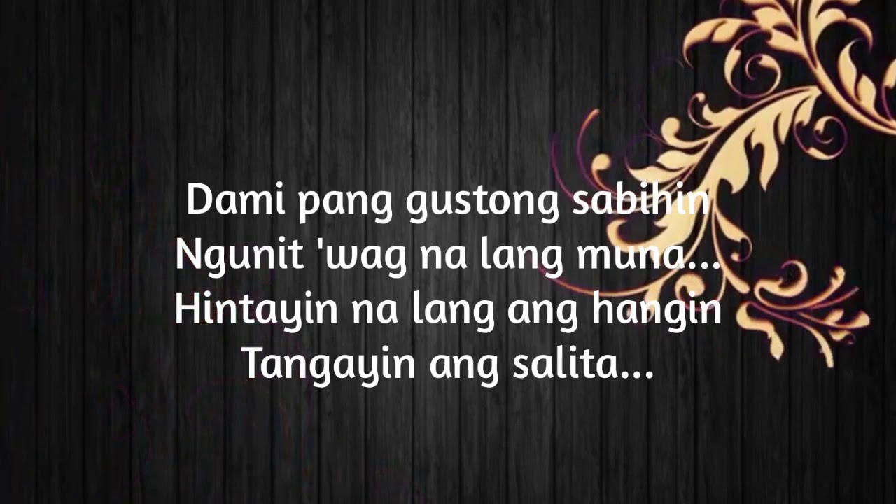 Pagtingin (Lyrics) - Ben and Ben - YouTube